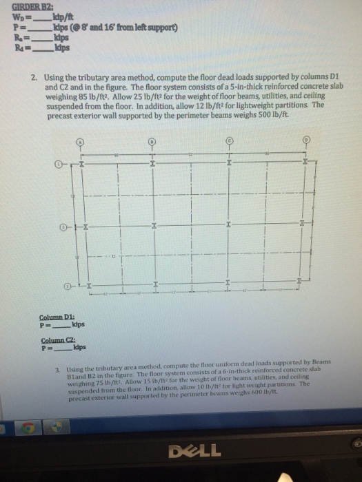 Solved: P-kps (8 And 16 From Left Support) 2. Using The Tr... | Chegg.com