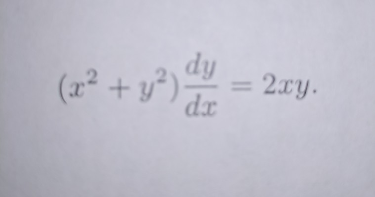 Solved need solved differential equations | Chegg.com