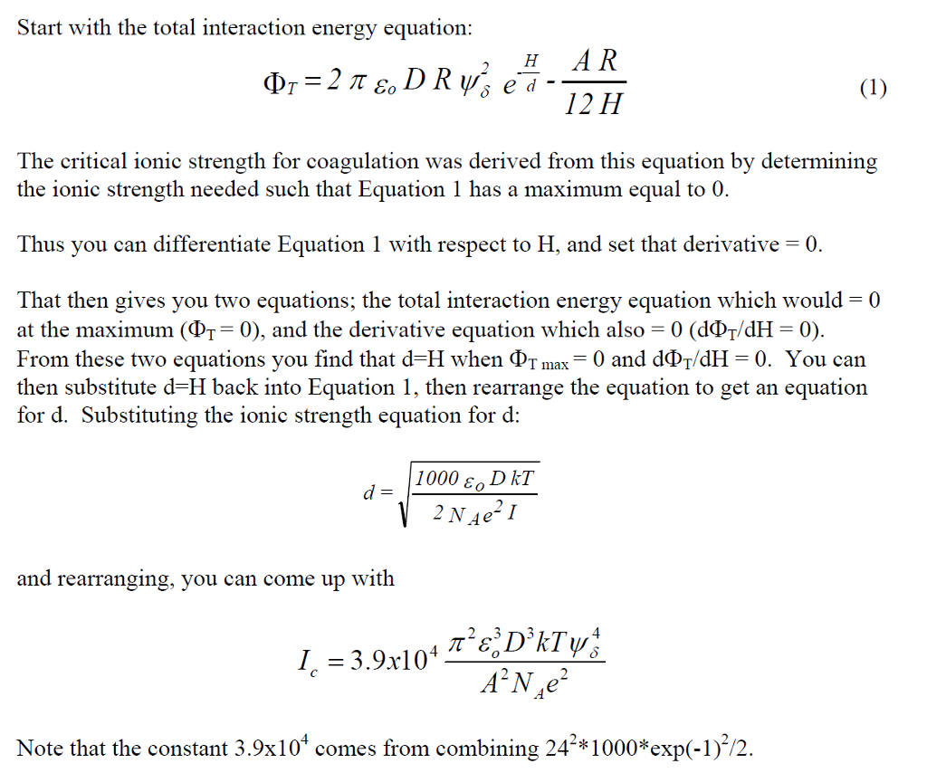 Solved I cannot figure out how to come up with d=H with | Chegg.com