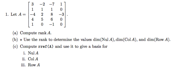 Solved Hello, this is my matlab hw from linear algebra | Chegg.com