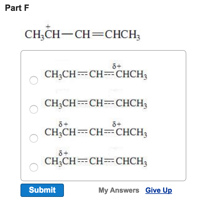 Solved Select the resonance hybrid for each of the | Chegg.com