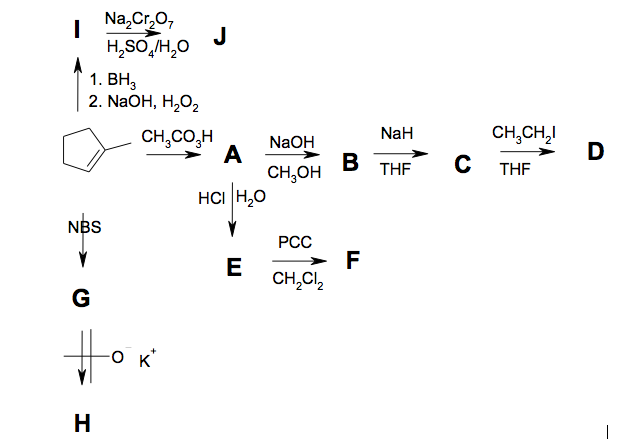 Solved 1. BH 2. NaOH, H,O CH COH NaH CH,CH2 32 NaOH THE C→ D | Chegg.com Solved 1. BH 2. NaOH, H,O CH COH NaH CH,CH2 32 NaOH THE C→ D | Chegg.com