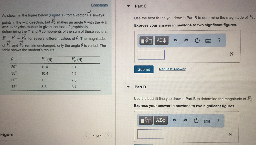 Solved Constants Part C As shown in the figure below | Chegg.com
