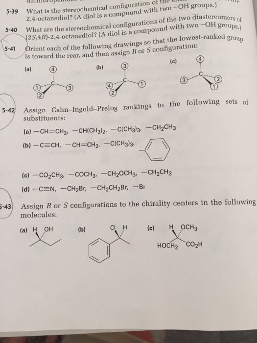 Solved What is the stereo chemical 2-4- octanediol? What | Chegg.com