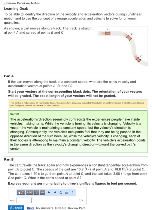 Solved Physics Q. Plz help. I have part A correct but idk | Chegg.com