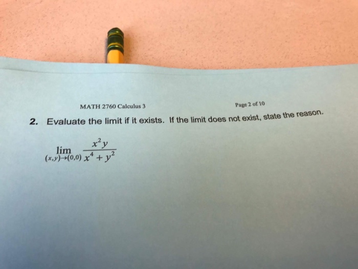 Solved Evaluate the limit if it exists. If the limit does | Chegg.com