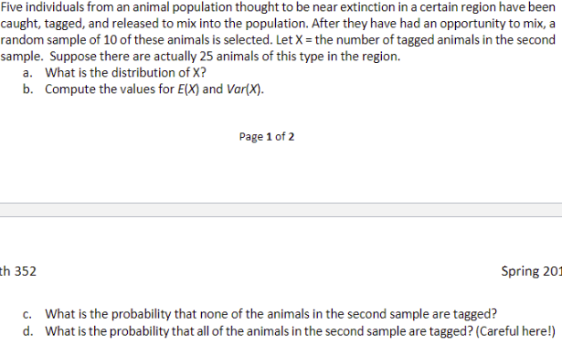Real World Exponential Examples Animals