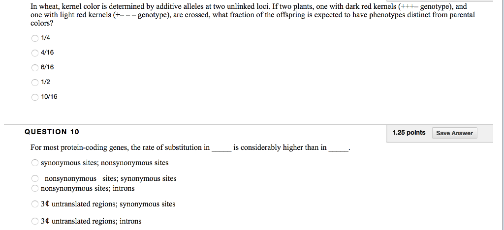 Solved In wheat, kernel color is determined by additive | Chegg.com