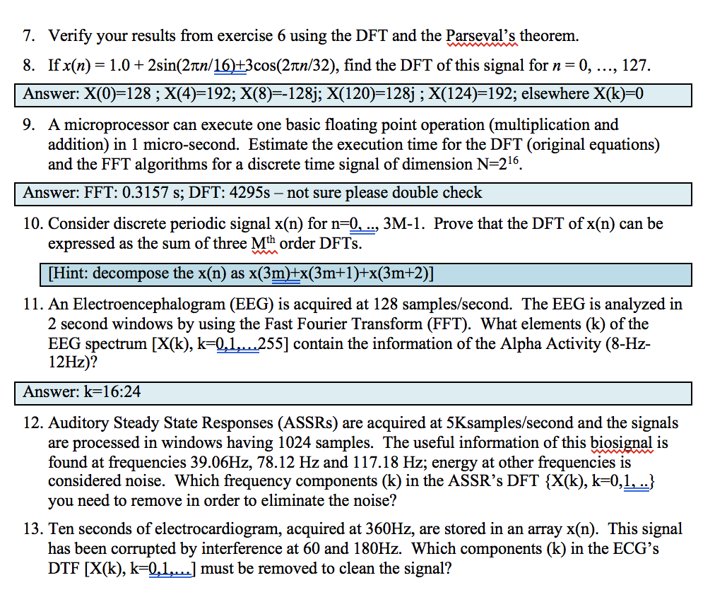 l. Derive the generalized form of the Parseval's | Chegg.com