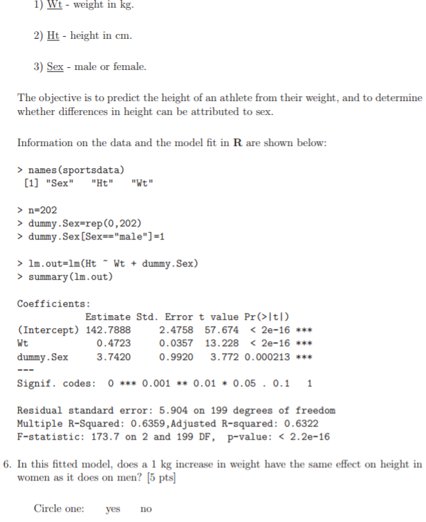 Solved This set of questions is based on data collected at | Chegg.com