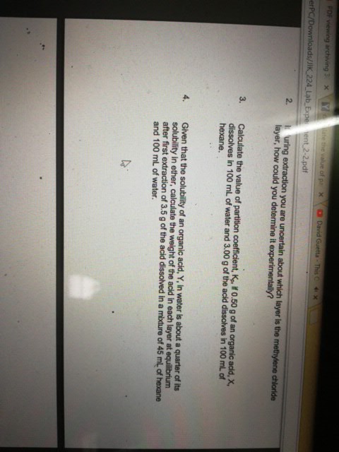 Instructors Lab partner's REPORT SHEET EXPERIMENT 2 | Chegg.com