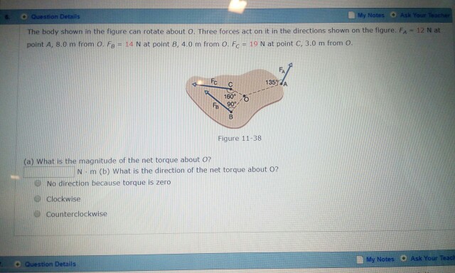 Solved My Notes Ask Your Question Details The body shown | Chegg.com