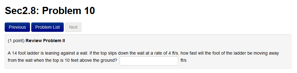 Solved Sec2.8: Problem 10 Previous Problem List Next (1 | Chegg.com