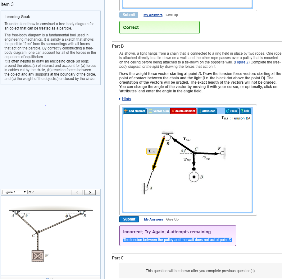 Solved Item 3 Submit My Answers Give Up Learning Goal: To | Chegg.com