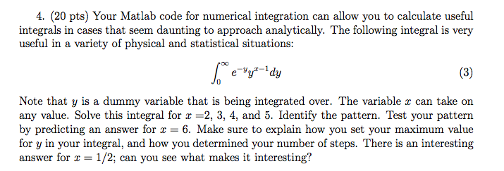 Matlab/Octave integration: Can someone tell me why | Chegg.com