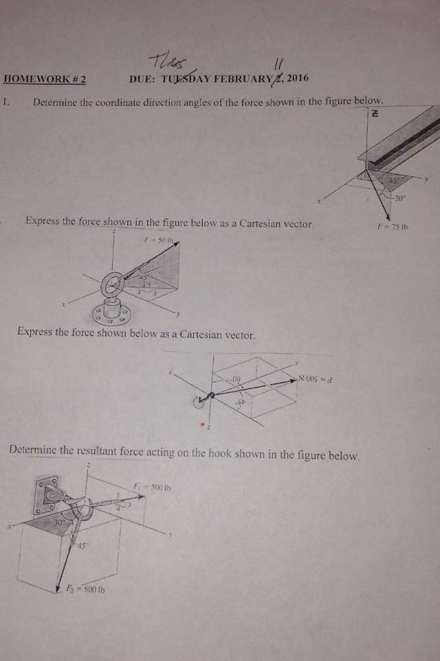 Solved Determine the coordinate direction angles of the | Chegg.com