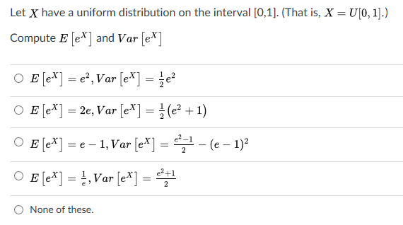 Solved Let X have a uniform distribution on the interval | Chegg.com
