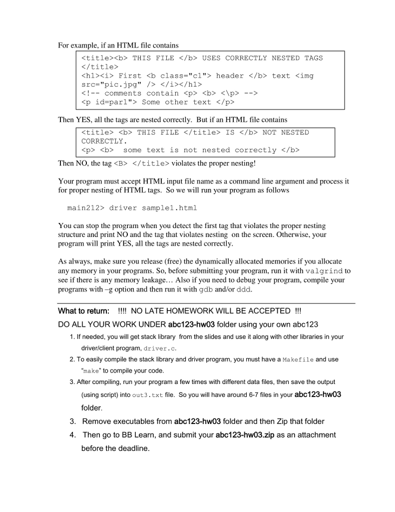 Solved CS 2123-001 Data Structures Instructor Dr. Turgay | Chegg.com