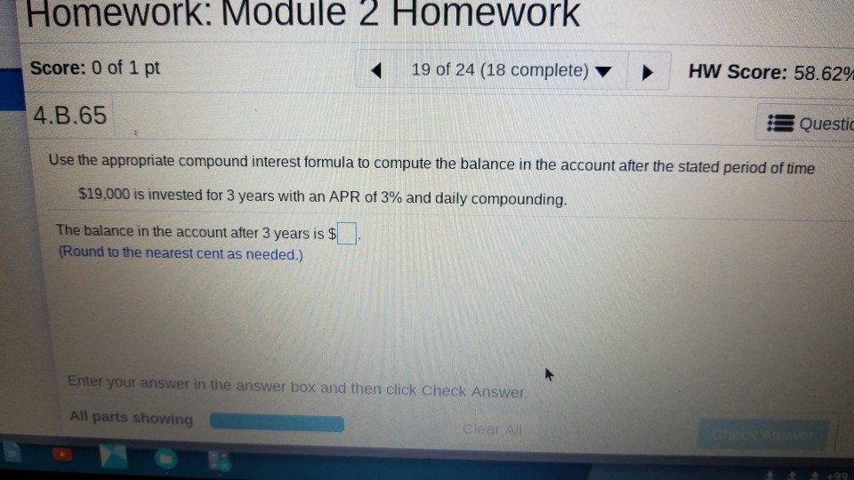 Solved Homework Module 2 Homework Score 0 Of 1 Pt 4 B 65