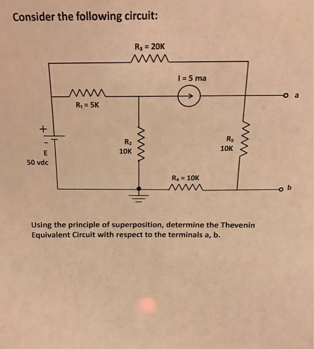Solved Consider the following circuit: Using the principle | Chegg.com