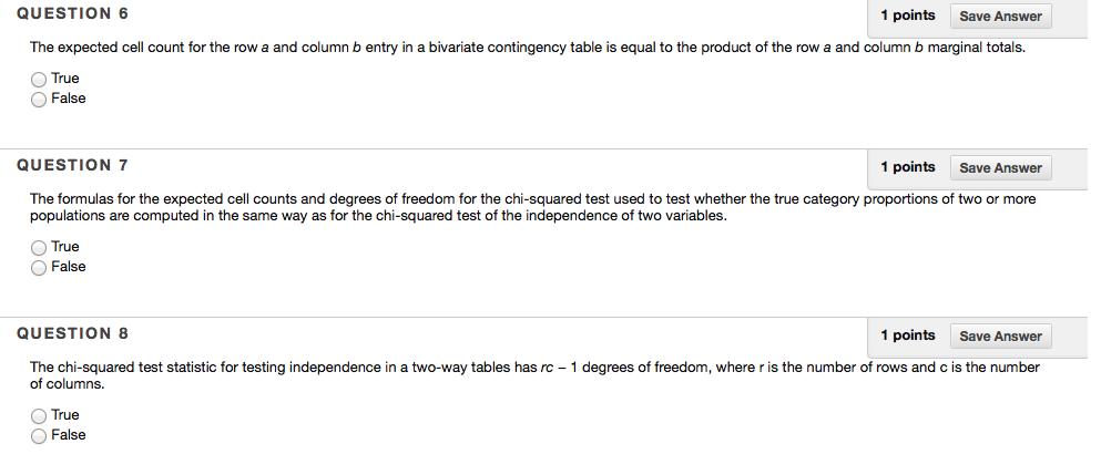Solved The expected cell count for the row a and column b | Chegg.com