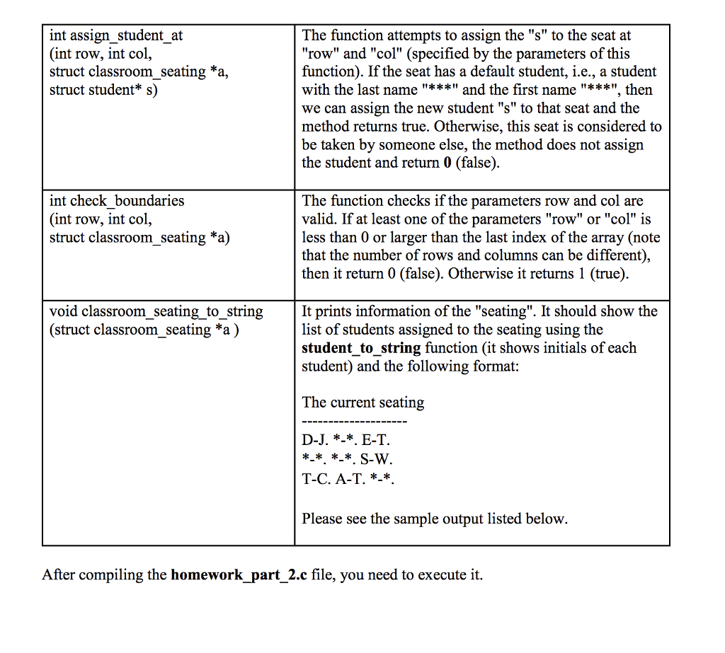 4. Part 2 Structs and Arrays (65 points). In this | Chegg.com