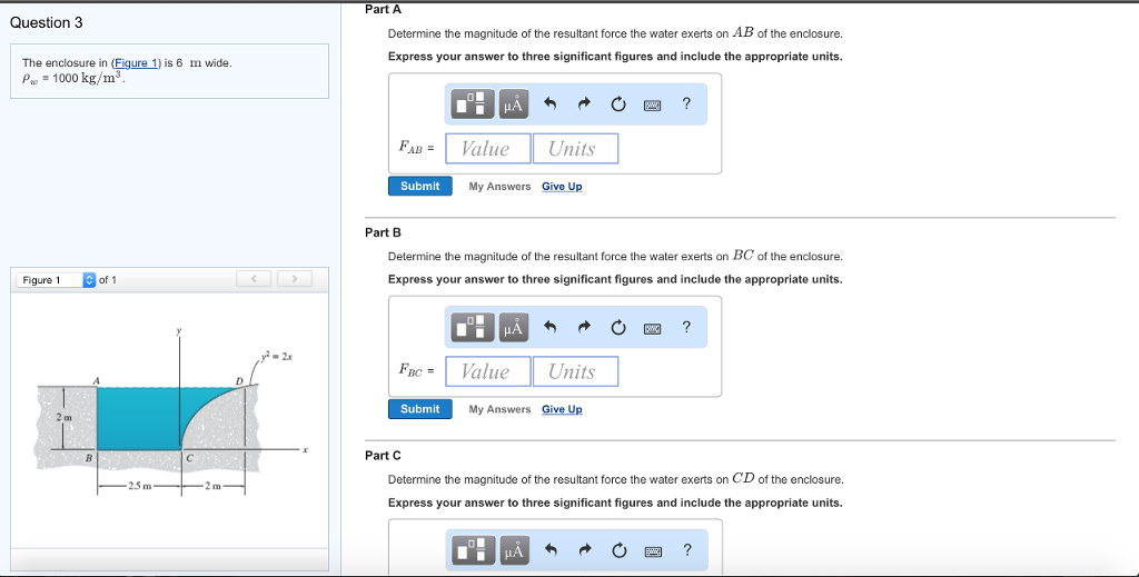 Solved Part A Question 3 Determine the magnitude of the | Chegg.com