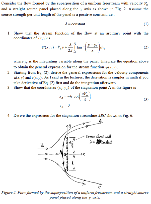Consider the flow formed by the superposition of a | Chegg.com