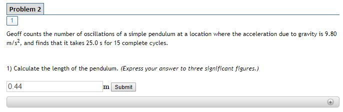 Solved Problem 2 Geoff counts the number of oscillations of | Chegg.com