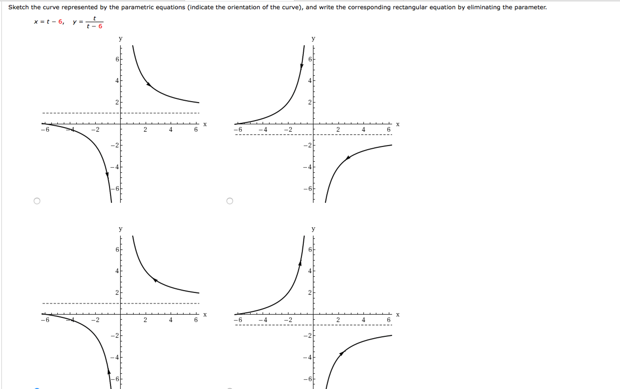Solved Sketch the curve represented by the parametric | Chegg.com Solved Sketch the curve represented by the parametric | Chegg.com