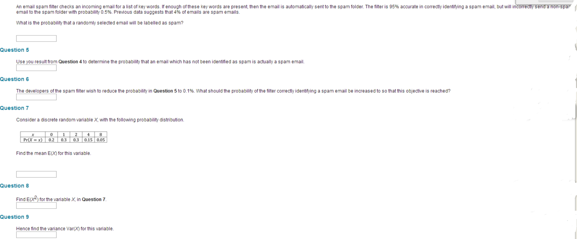 Solved Question developers filter Question probability 0.5%. | Chegg.com