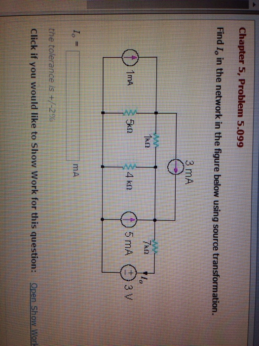 Solved Find I_o in the network in the figure below using | Chegg.com