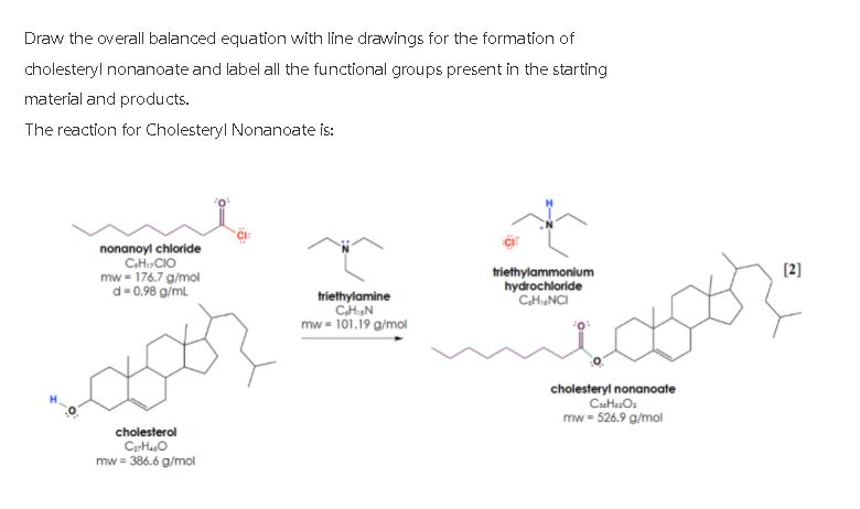 Solved Draw the overall balanced equation with line drawings | Chegg.com