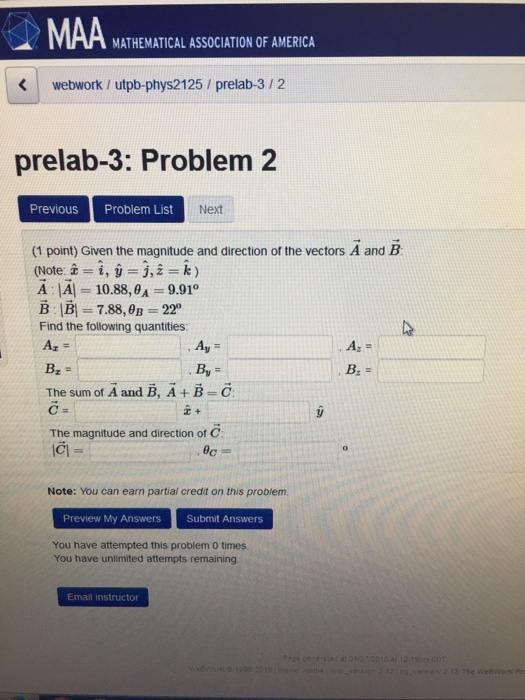 Solved Given the magnitude and direction of the vectors | Chegg.com