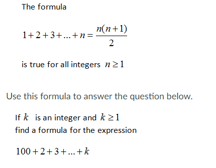 Solved The formula + n is true for all integers n21 Use this | Chegg.com