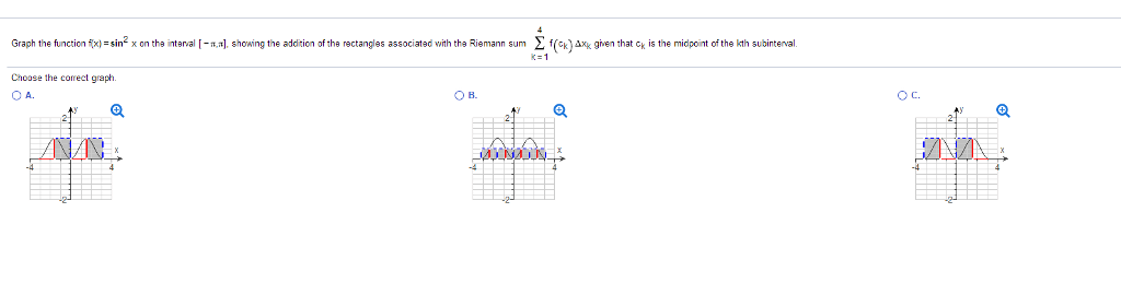 Graph the function = f(x) = sin^2 x on the interval | Chegg.com