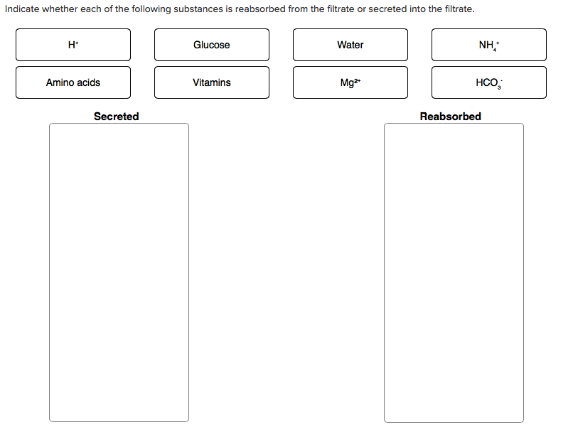 Solved Indicate whether each of the following substances is | Chegg.com
