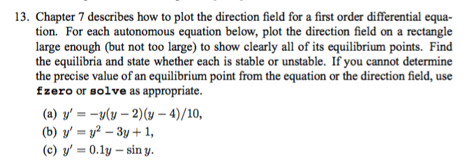 13. Chapter 7 describes how to plot the direction | Chegg.com