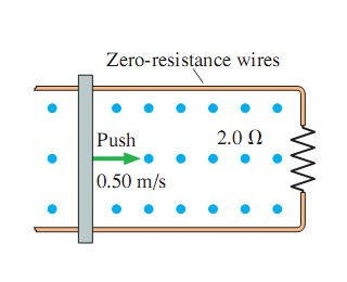 Solved The 10-cm-wide, zero-resistance slide wire shown in | Chegg.com