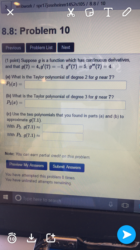 Solved Suppose g is a function which has continuous | Chegg.com