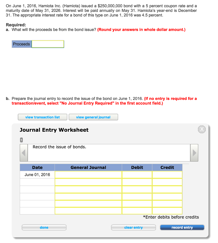 Solved On June 1, 2016, Ham iota Inc. (Ham iota) issued a | Chegg.com