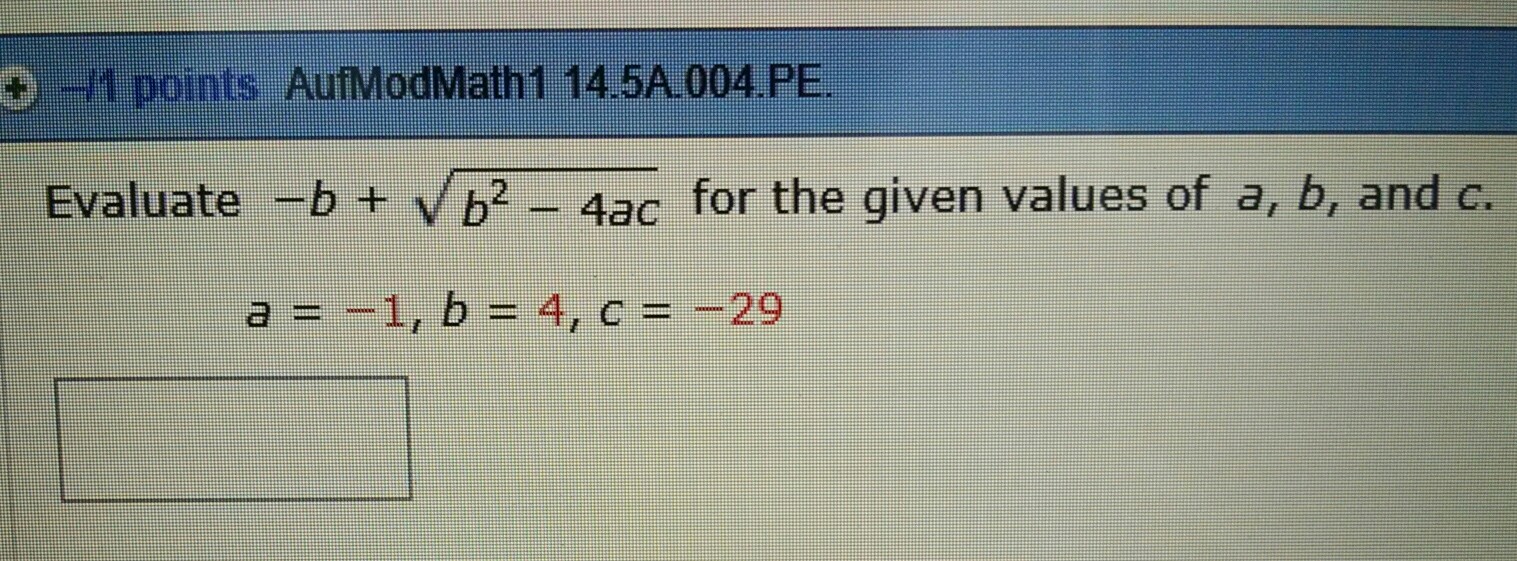 Solved 1 points AufModMath1 14.5A.004 PE Evaluate -b t vb | Chegg.com