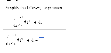Solved Simplify the following expression | Chegg.com