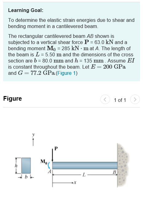 Solved Learning Goal: To determine the elastic strain | Chegg.com