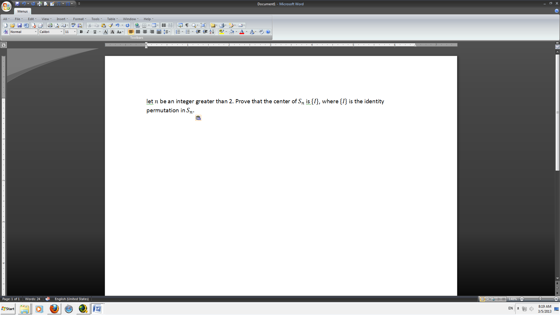Solved let n be an integer greater than 2. Prove that the | Chegg.com