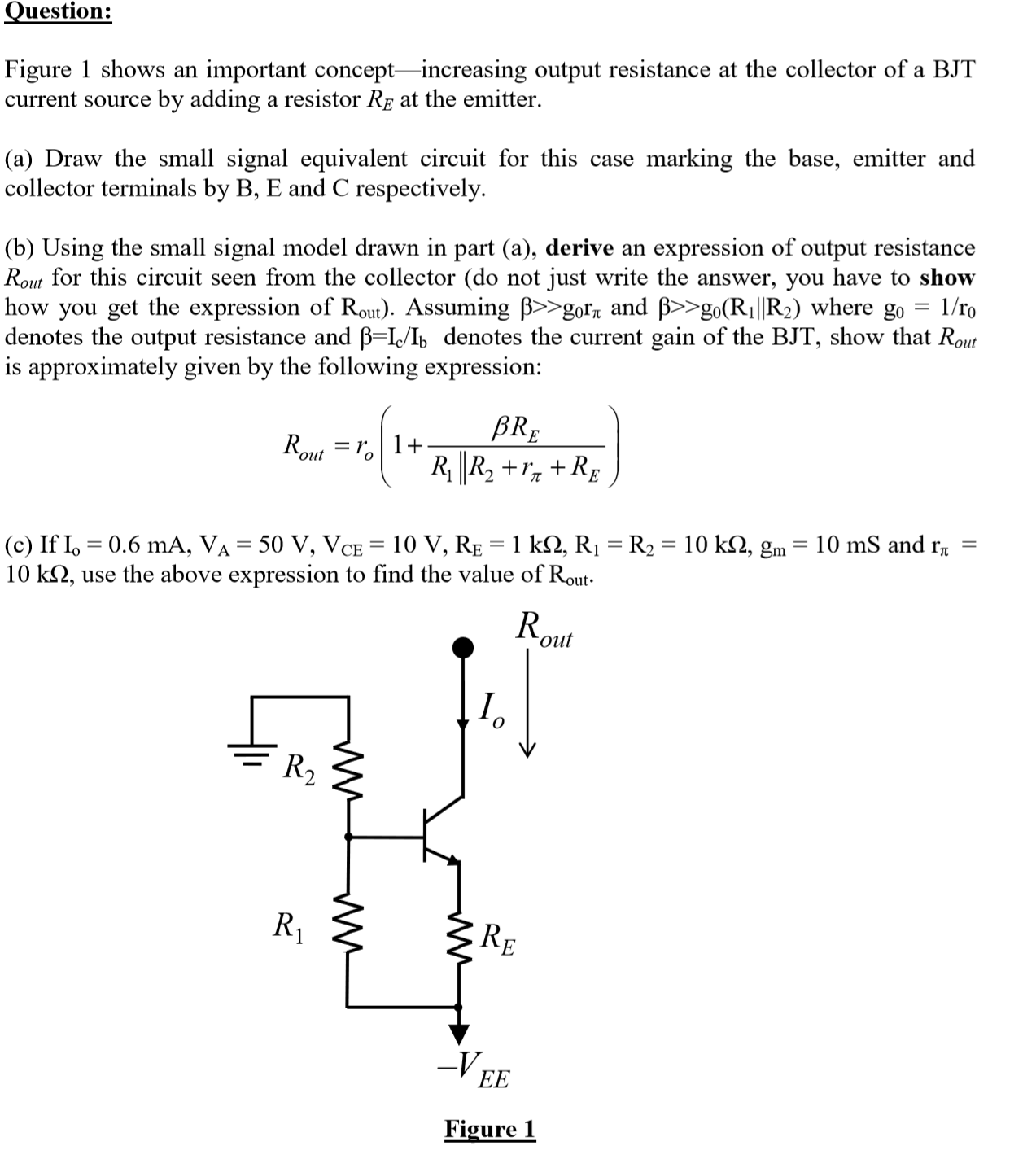 Solved Figure 1 shows an important concept-increasing output | Chegg.com