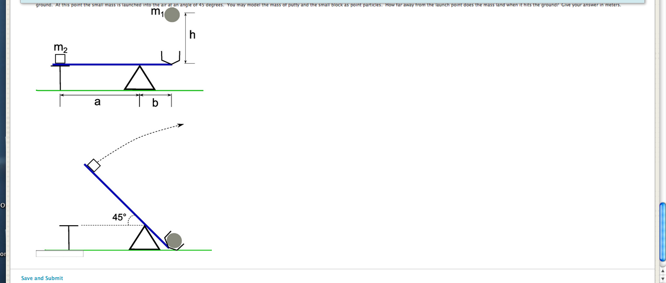 Solved You have constructed a simple catapult which | Chegg.com