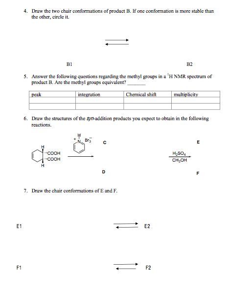 organic chemistry problems: | Chegg.com