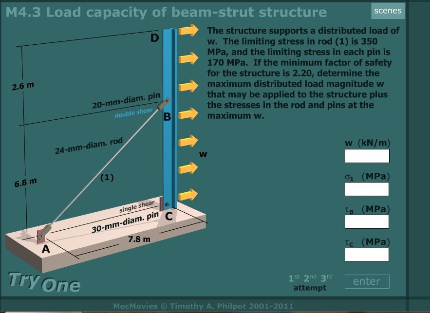 Solved Mechanics of Materials-Shear Stress/Strain | Chegg.com
