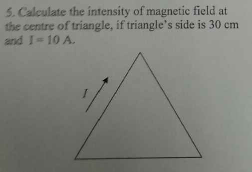 Solved Calculate the intensity of magnetic field at the | Chegg.com